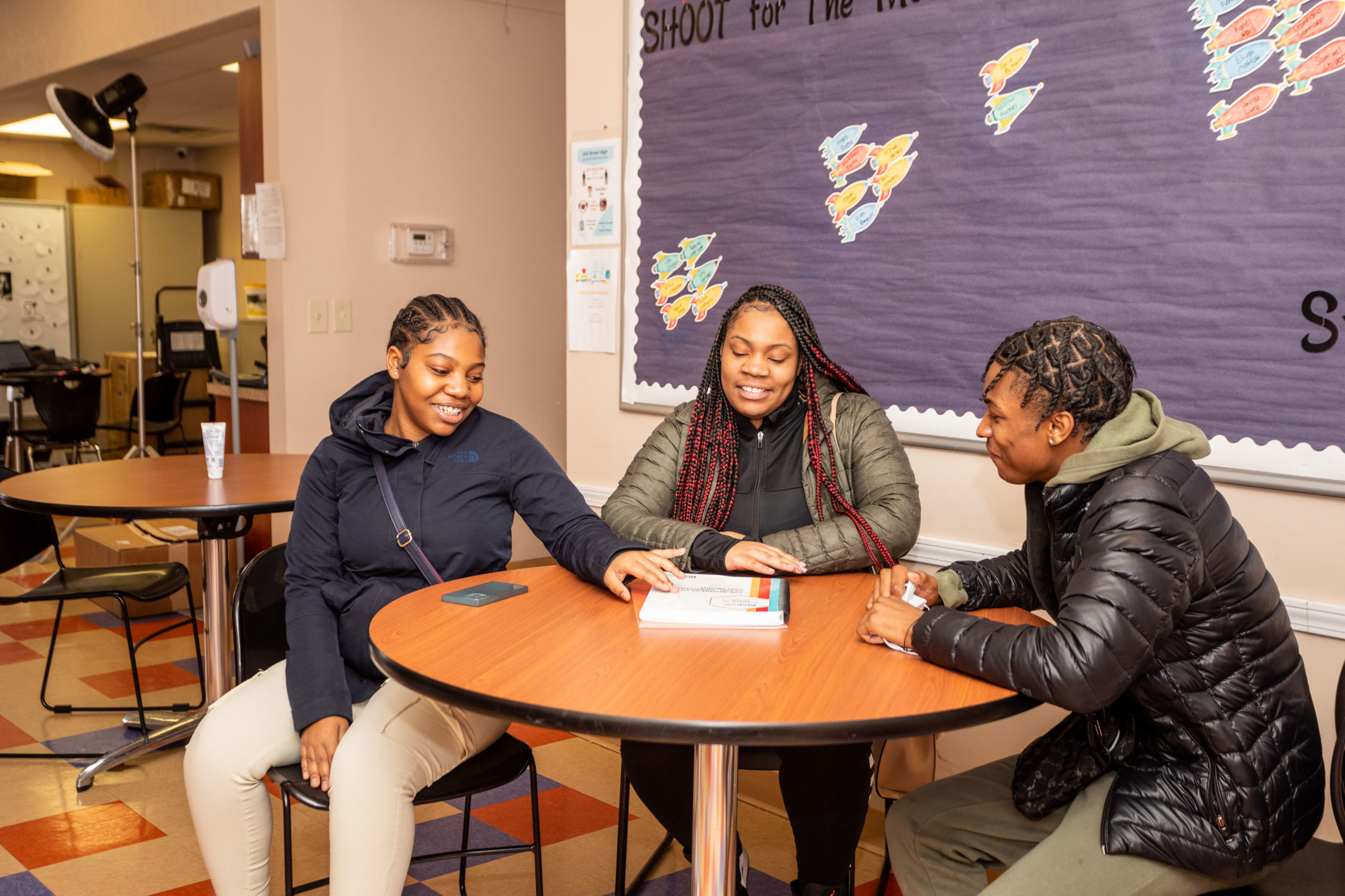 Ready for our close-up! – Old Brook High School